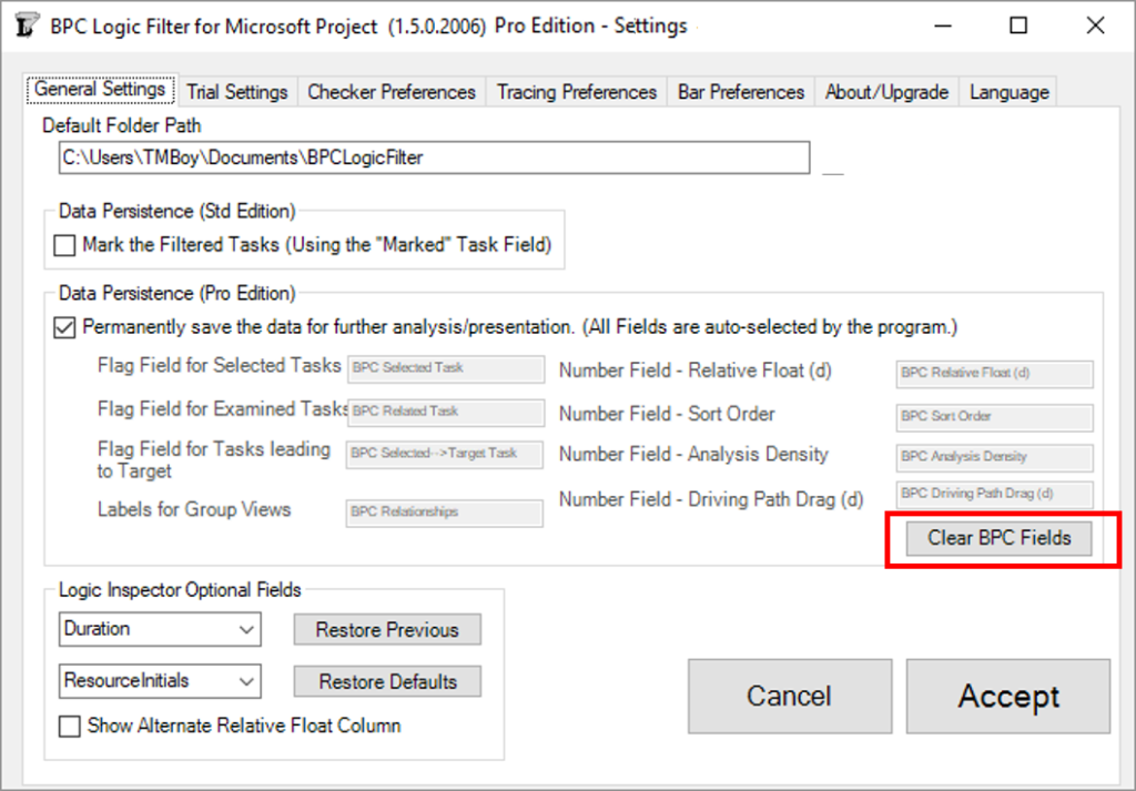 BPC Logic Filter – Version 1.5 Improvements – TomsBlog